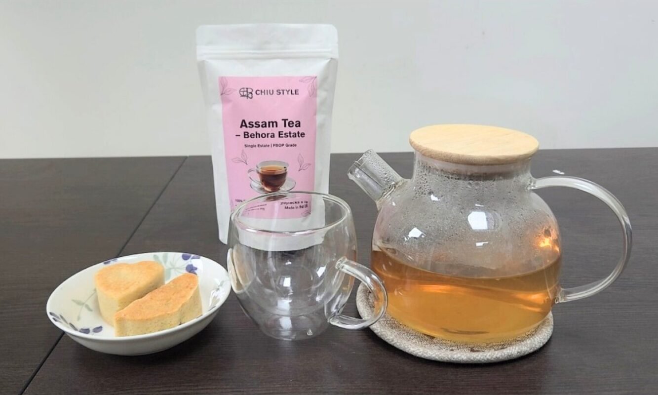 Assam Black Tea – Behora Estate, 100% Premium Assam Tea (20 Tea Bags, 40g)